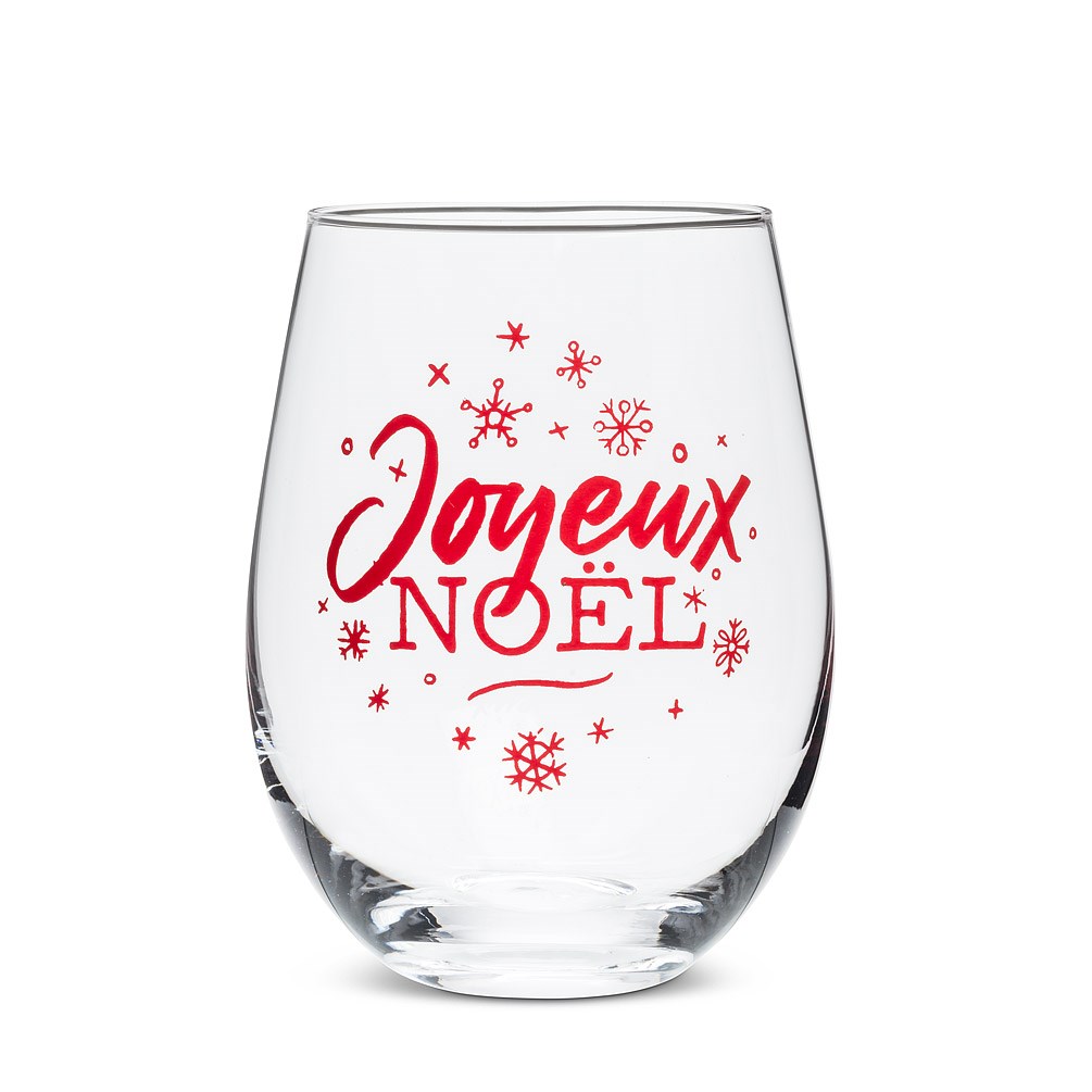 Verre à vin- Joyeux Noel | Cinquième Saison