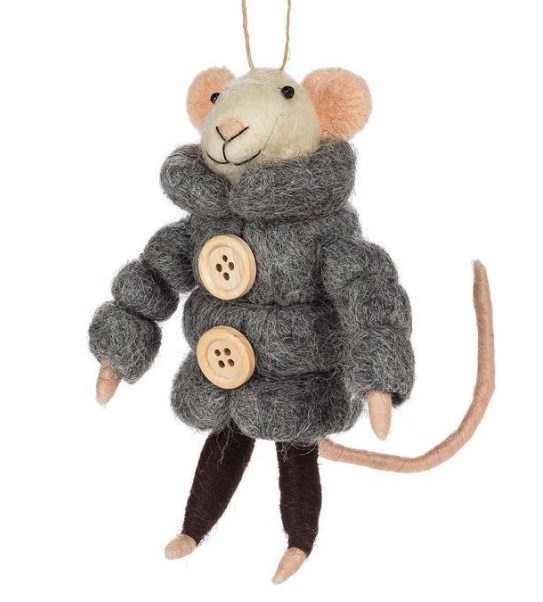 Grey Parka Mouse | Cinquième Saison
